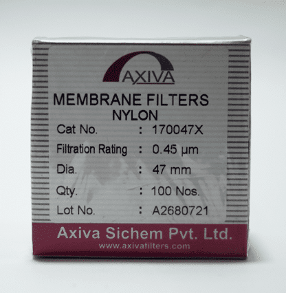 MEMBRANA NYLON 0.45 um 47 mm - Importlab Group SAS